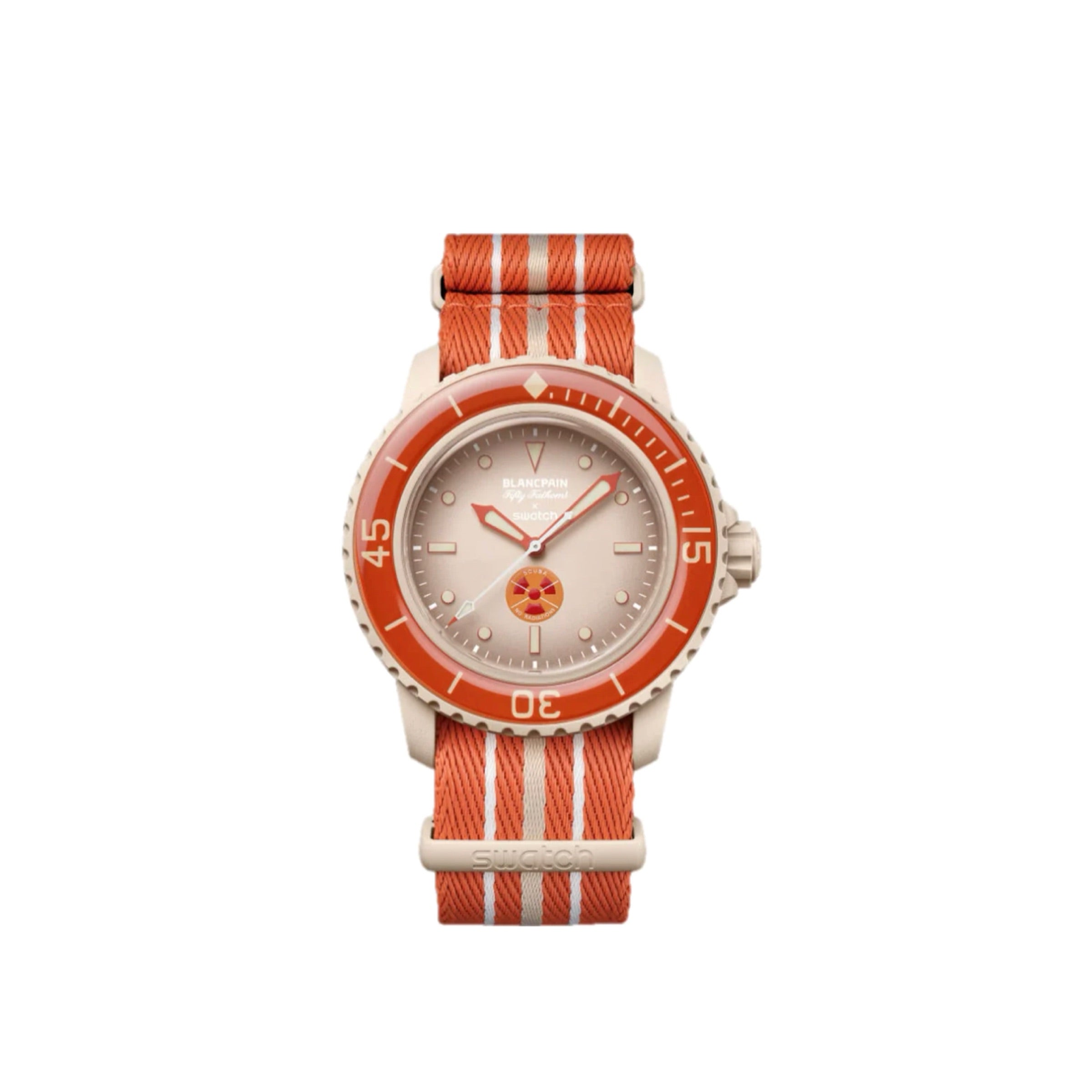 Swatch X Blancpain Scuba Fifty Fathoms Arctic Ocean (SO35N100) – Crep ...